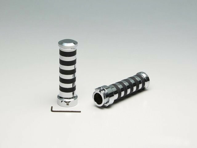 メーカー名 : HARRICANE ハリケーンメーカー品番 : HA7432CJANコード : 4936887029116商品名 : アルミグリップ TYPEII主な適合車種 : マグナ50 JAZZ エイプ モンキー ゴリラ ドリームカラ...
