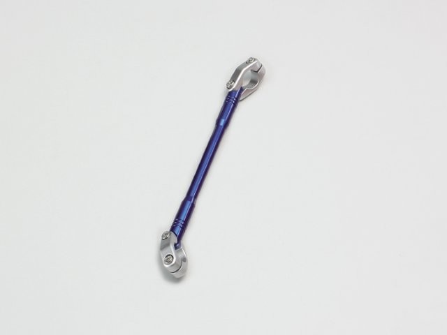 メーカー名 : HARRICANE ハリケーンメーカー品番 : HB0688BUJANコード : 4936887109627商品名 : ハンドルブレース スリム Sサイズ主な適合車種 : 7/8インチハンドルカラー : シルバー＆ブルー※詳...