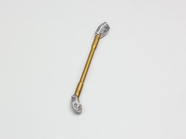 メーカー名 : HARRICANE ハリケーンメーカー品番 : HB0690GJANコード : 4936887109849商品名 : ハンドルブレース スリム Mサイズ主な適合車種 : 7/8インチハンドルカラー : シルバー＆ゴールド※詳...