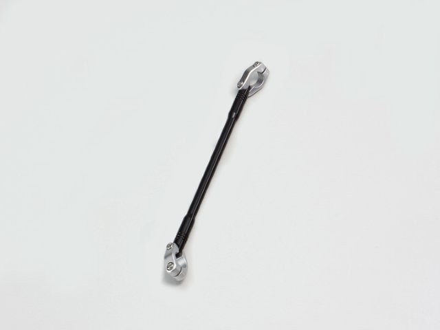 メーカー名 : HARRICANE ハリケーンメーカー品番 : HB0692BJANコード : 4936887110012商品名 : ハンドルブレース スリム Lサイズ主な適合車種 : 7/8インチハンドルカラー : シルバー＆ブラック※詳...