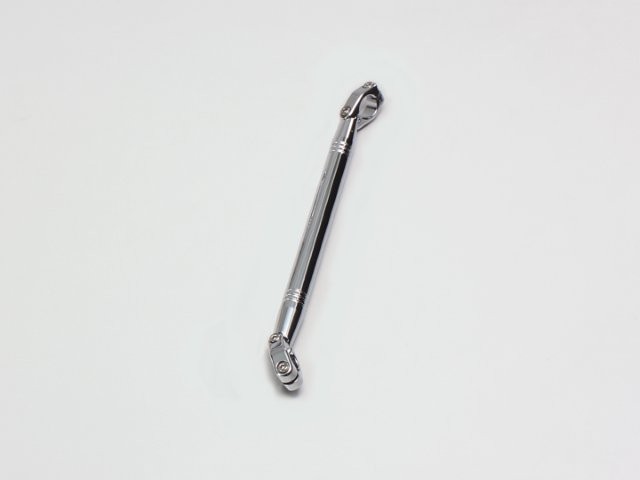 メーカー名 : HARRICANE ハリケーンメーカー品番 : HB0704JANコード : 4936887198805商品名 : ハンドルブレース 極太 Lサイズ主な適合車種 : 7/8インチハンドルカラー : ALLクロームメッキ※詳し...