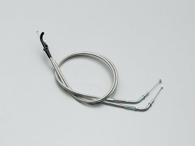 メーカー名 : HARRICANE ハリケーンメーカー品番 : HB6723MJANコード : 4936887855210商品名 : ロング スロットルケーブル W主な適合車種 : ZRX400/II 150Lカラー : ステンレスメッシュ...