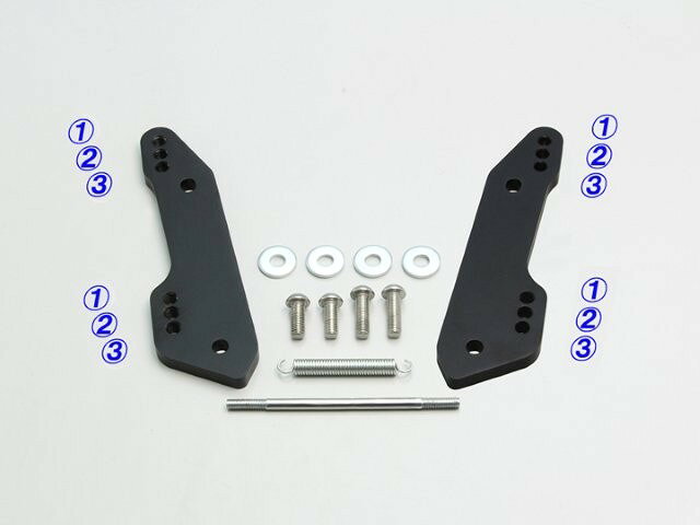 メーカー名 : HARRICANE ハリケーンメーカー品番 : HF5307JANコード : 4936887016505商品名 : ステップオフセットプレート主な適合車種 : GSX250R(DN11A)カラー : ブラック※詳しくはメーカ...