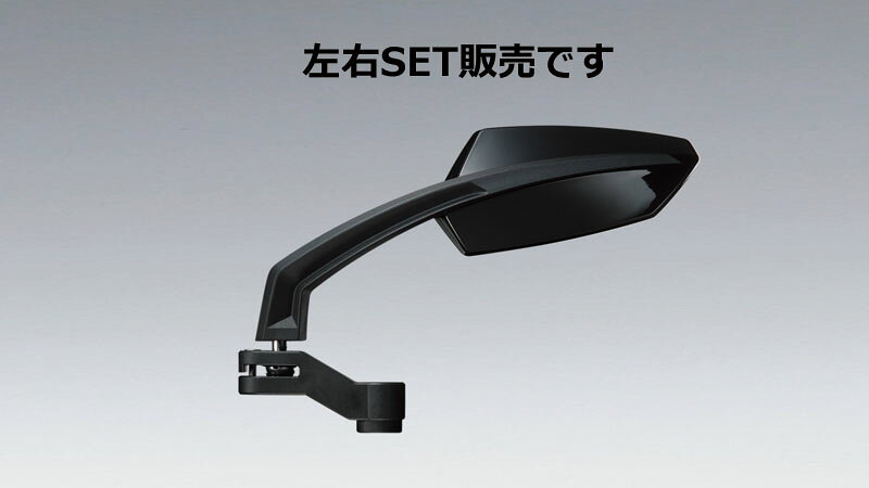 豊富なカラ-バリエ-ションでカウル系のバイクへの相性が抜群です。【色】ブラック【適合】汎用品【鏡面サイズ】50x117mm【内容物】左右ミラ-・M10正ネジボルトx2・M10逆ネジボルト・M8正ネジボルトx2・M8逆ネジボルト※本製品は20...