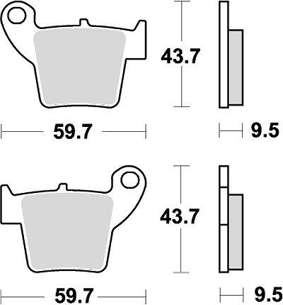 ※画像はイメージの場合がございます。※必ずメーカーホームページをご確認ください。適応車両 ：フロント/リア用商品説明・取扱注意事項 ：■SIシリーズ　林道・ダート走行に適したオフロードモデル用(フロント/リア用)不整地でのコントロール性が抜...
