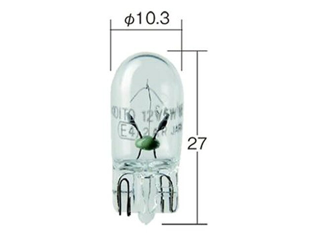 ※画像はイメージとなります。別なカラーを参考に掲載している場合があります。12V5W W2.1×9.5d T10電球計器灯・表示灯用ーウェッジベースー在庫状況について当店では複数店舗で同時販売を行っているため、ご注文いただいた時点で他店が先...