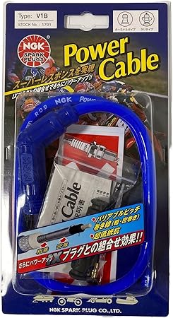 商品紹介 ●超低抵抗0.5kΩ、ケーブル径φ8.0mm。 ●ケーブル、キャップともにシリコンを採用。 ●プラグキャップは、抵抗体を内蔵せず、超低抵抗のバリアブルピッチ巻線(粗巻・密巻)と磁性体フェライト芯によりスパークノイズの発生を抑え、優...