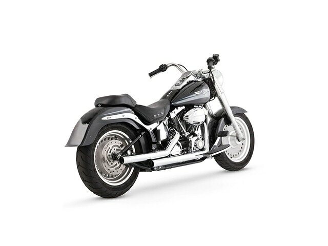 メーカー名：バンスアンドハインズメーカー品番：1800-1208シンプルなドラッグパイプデザインはハーレー用マフラーの伝統的な形としてノーマルの車両からどんなカスタムを施された車両まで、違和感なくフィットします。フルカバーヒートシールド仕様...