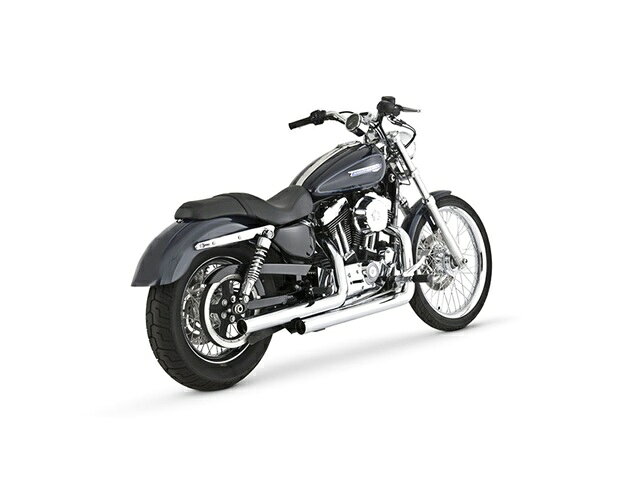 メーカー名：バンスアンドハインズメーカー品番：1800-1216シンプルなドラッグパイプデザインはハーレー用マフラーの伝統的な形としてノーマルの車両からどんなカスタムを施された車両まで、違和感なくフィットします。フルカバーヒートシールド仕様...