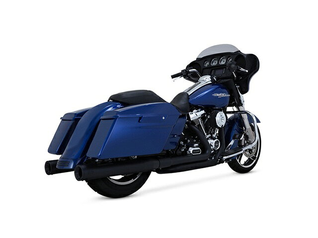 メーカー名：バンスアンドハインズメーカー品番：1801-1067バガースタイルにマッチする4インチラウンド形状。サドルバッグエクステンション装着車両へも取付が可能です。スリムな形状ながらまろやかで深みのあるサウンドを実現、エンドキャップはア...