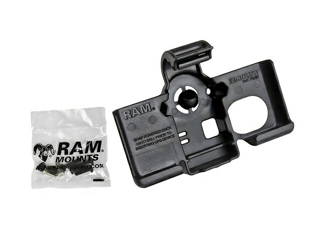 メーカー名：ラムマウントメーカー品番：RAM-HOL-GA52U高強度複合材製のGarmin専用ホルダー。nuvi2555LMT/2555LT/2450/2450LM/2460LT/2460LMTに対応し、背面に別途菱形ジョイントを取り付け...
