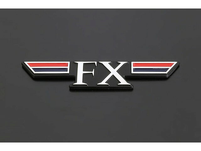Z750FX (D2) '79Z750FX (D3) '80Z750FX-1型用サイドカバーエンブレム。固定方法は両面テープ式です。”FX”のアンダーエンブレムはZ400FXでもご使用いただけます。左右共通1個単位でのデリバリー。■ 商品に...