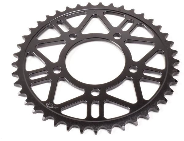 B5910R40K 525-40T スプロケットBST/MARCHESINI/OZ WHEEL/ROTOBOX新設計のライトニングホールと特殊メッキにより世界に一枚だけのスプロケットが誕生しました。強靭で、軽量なスチール製スプロケットという...