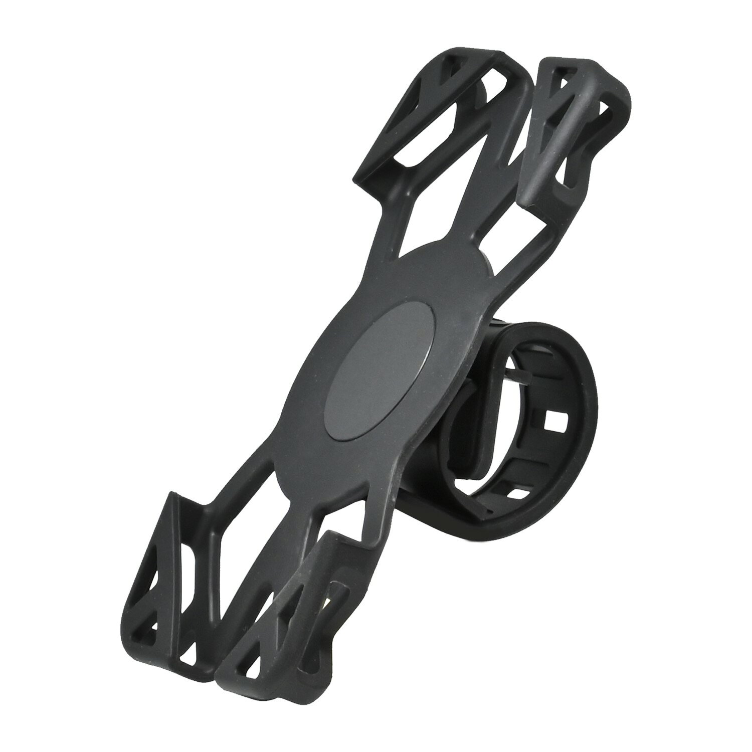 リード工業(LEAD) KS-220A 一体型ラバーホルダー冒険大陸工具不要、バンド一体型スマホホルダーステー不要で単体使用が可能なホルダー。伸縮性の高いシリコン素材を使用。振動や衝撃から機器を守り、汚れたら水洗いも可能。スマホ画面を遮らず...