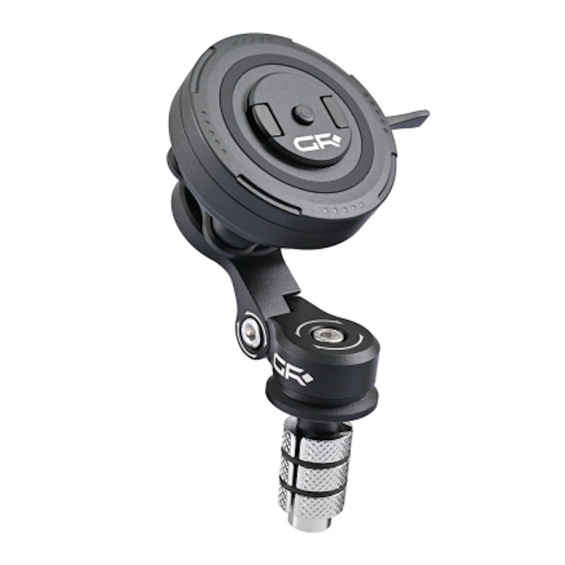 適合車種：汎用品 GR-MT7 Stem Mount ステムマウント ステムホールに装着可能なマウント。 セパレートハンドルのスーパースポーツ系の 車両にオススメです。 ユニバーサルアダプターが付属しているので、 専用フォンケースが無くても...