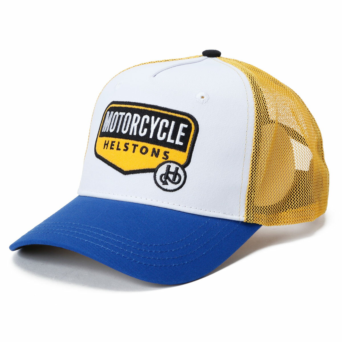 商品説明 鮮やかな黄色・黒・青のカラーが特徴的で、アメリカのガソリンスタンドのヴィンテージな雰囲気を彷彿とさせる「ペトロール キャップ」。 往年のガソリンスタンド店員のスタイルにインスパイアされたレトロなデザインで、ガソリンスタンドの栄光の...