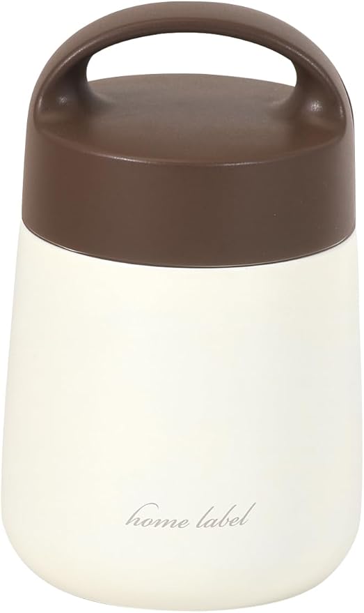 真空二重構造でおいしさキープ！ ハンドル付で持ちやすい。 製品サイズ:(約)外径9.5×高さ14.5cm、実容量/0.33L、保温効力/46度以上(6時間)、保冷効力/14度以下(6時間) 製品重量:(約)0.288kg 材料の種類:保温ケ...