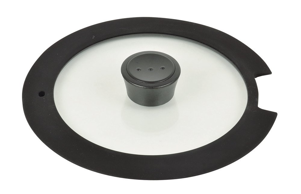 サイズ:(約)外径21.5×高さ4cm 蓋/品名/強化ガラス製器具、強化の種類/全面物理強化、その他の材料/縁部/シリコーンゴム(耐熱温度200度)、つまみ/フェノール樹脂(耐熱温度150度) ご注意:ルクスパン・ライズネオ専用のガラス蓋で...