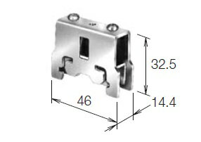 【楽天市場】【在庫限り】DINレール止め金具 BNL8 1ヶ：MOVE TECH NET SHOP