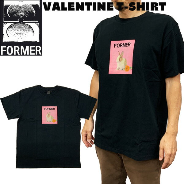 【正規取り扱い店商品】 ●BRAND：FORMER (フォーマー) ●品 番：FTE-24225 ●品 名：VALENTINE T-SHIRT デーン・レイノルズ 大橋海人 ●カラー：BLACK ●サイズ：M / L Mサイズ （肩幅）47...
