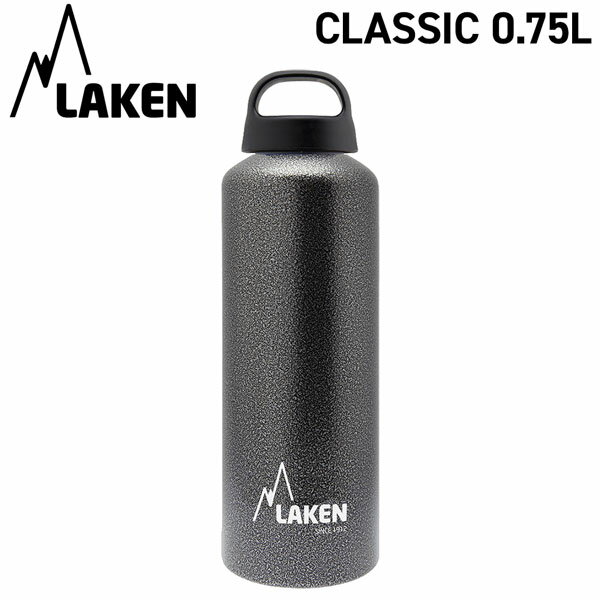 引抜一体成形の堅牢なアルミボトルです。 33.5mmの広口スクリューキャップで水や氷が 入れやすくなっています。 【正規代理店商品】 ●BRAND : LAKEN(ラーケン) ●品番 : PL-32G ●品名 : CLASSIC 0.75L...