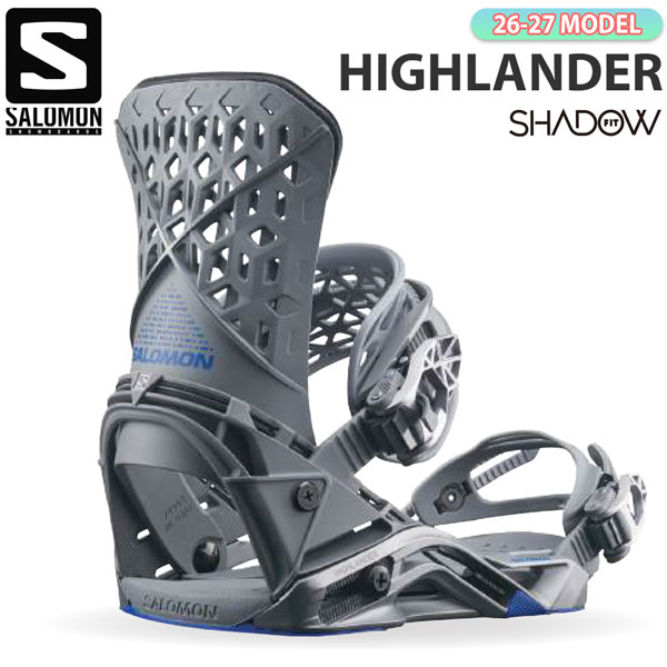 【正規代理店商品】 ●BRAND : SALOMON サロモン ●品　番：L49289500 ●品　名 : HIGHLANDER ハイランダー ●カラー : CASTORGRAY ●サイズ : S(22.0-24.5cm)/ M(25.0-...