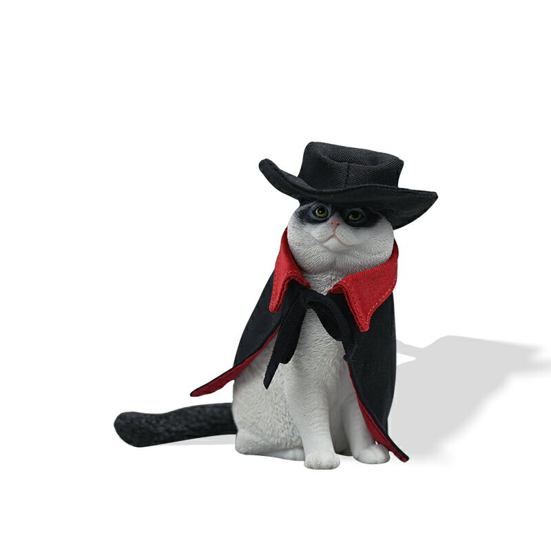 商品情報サイズ重量147g(工場の実出荷を基準とする)素材樹脂，布内容ゾロ猫×1キャップ×1マント×1ゾロ胸像×1CW2303 ゾロ猫 JXK直営店 5