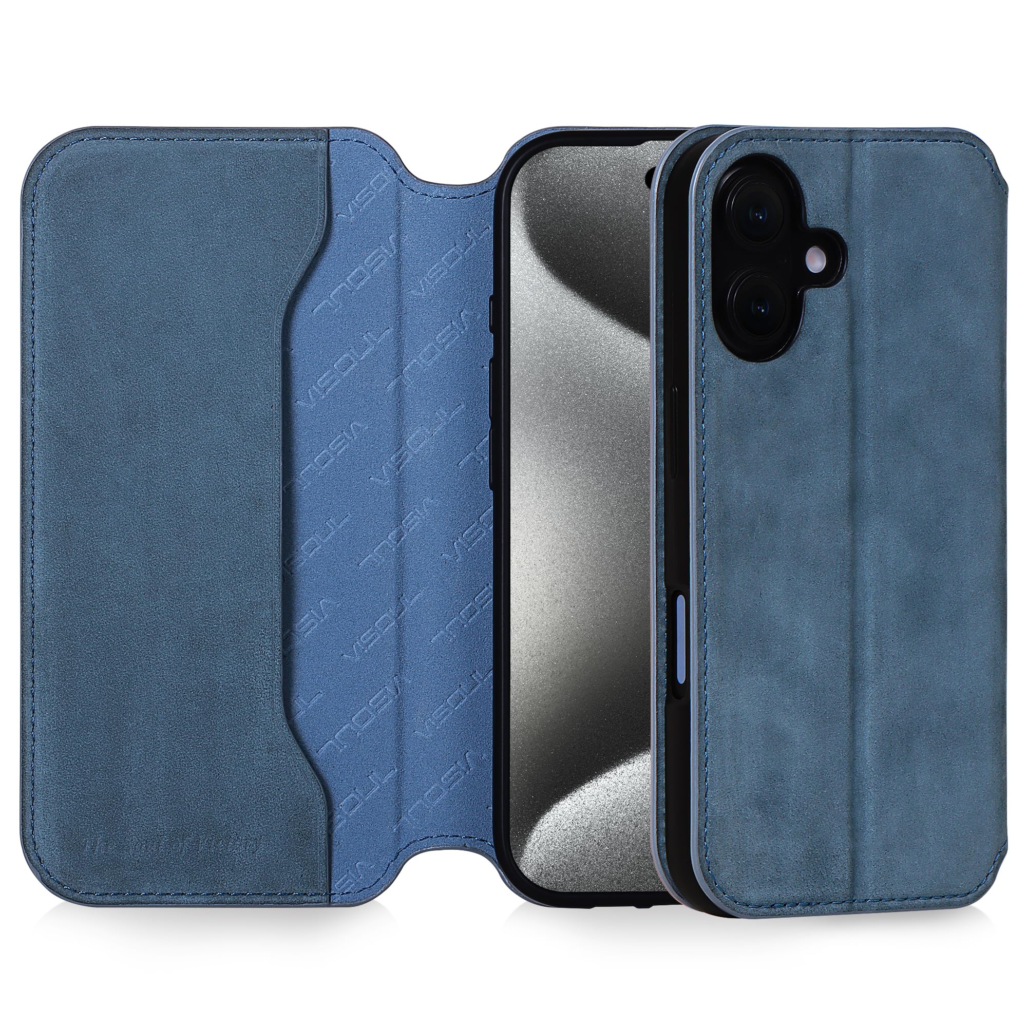 ・【全面保護・携帯ケース対応機種】iPhone16(6.1インチ)。対応機種と画面サイズをよくご確認のうえ、ご購入いただけますようお願い致します。手帳型ケースの収納ポケットがあり、会社の入館カードや交通系ICのカードにも収納でき、通勤も通学...