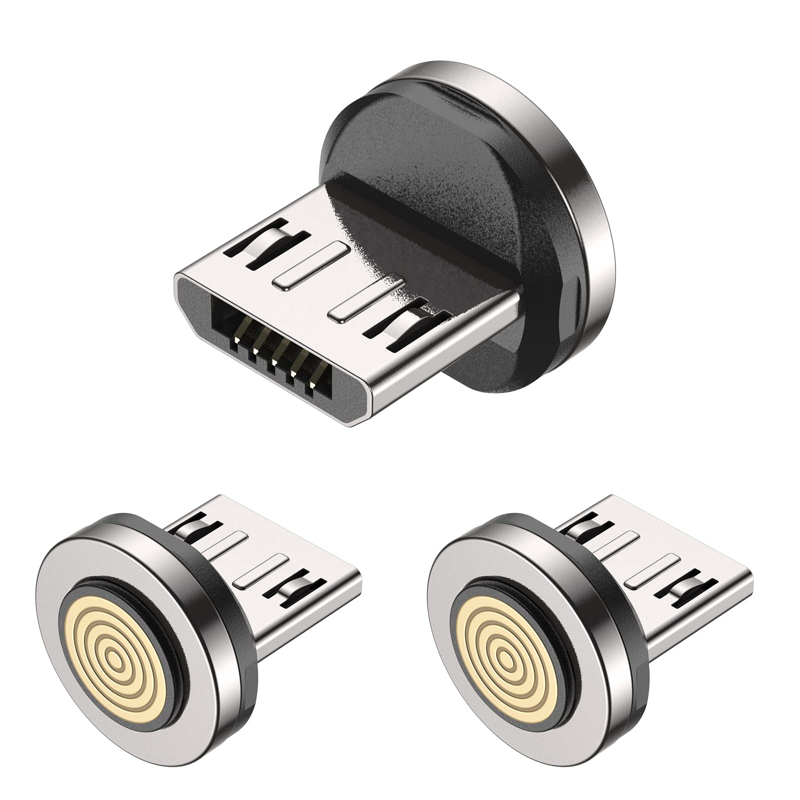 ・【パケット内容】：9Pin のマグネット・Micro USB X3個、端子抜き工具 X1個。・【防塵プラグ】：充電ケーブルを接続していない場合、マグネットコネクタは防塵プラグとしても活躍しています。・【互換性】：このマグネット端子はVAF...