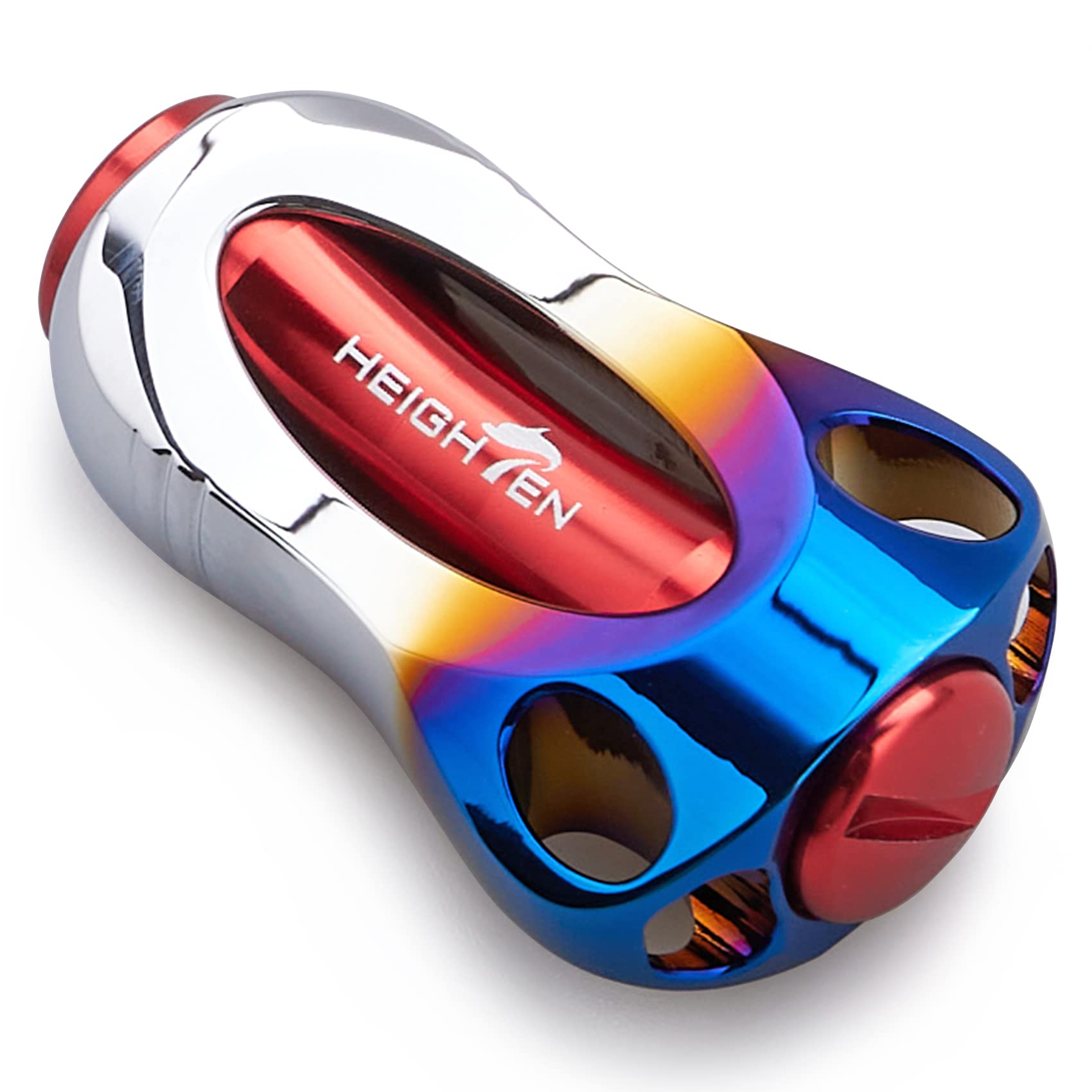 ・【特徴】指先接触面に合わせる設計、力入りやすい、握る感抜群、握る感アップ。・【サイズ】直径22mm、厚さ11mm、長36mm【重量】8.8g【素材】70シリーズ航空アルミ。・【付属】ベアリング(ステンレス素材)2個、ワッシャー 5個、ブッ...