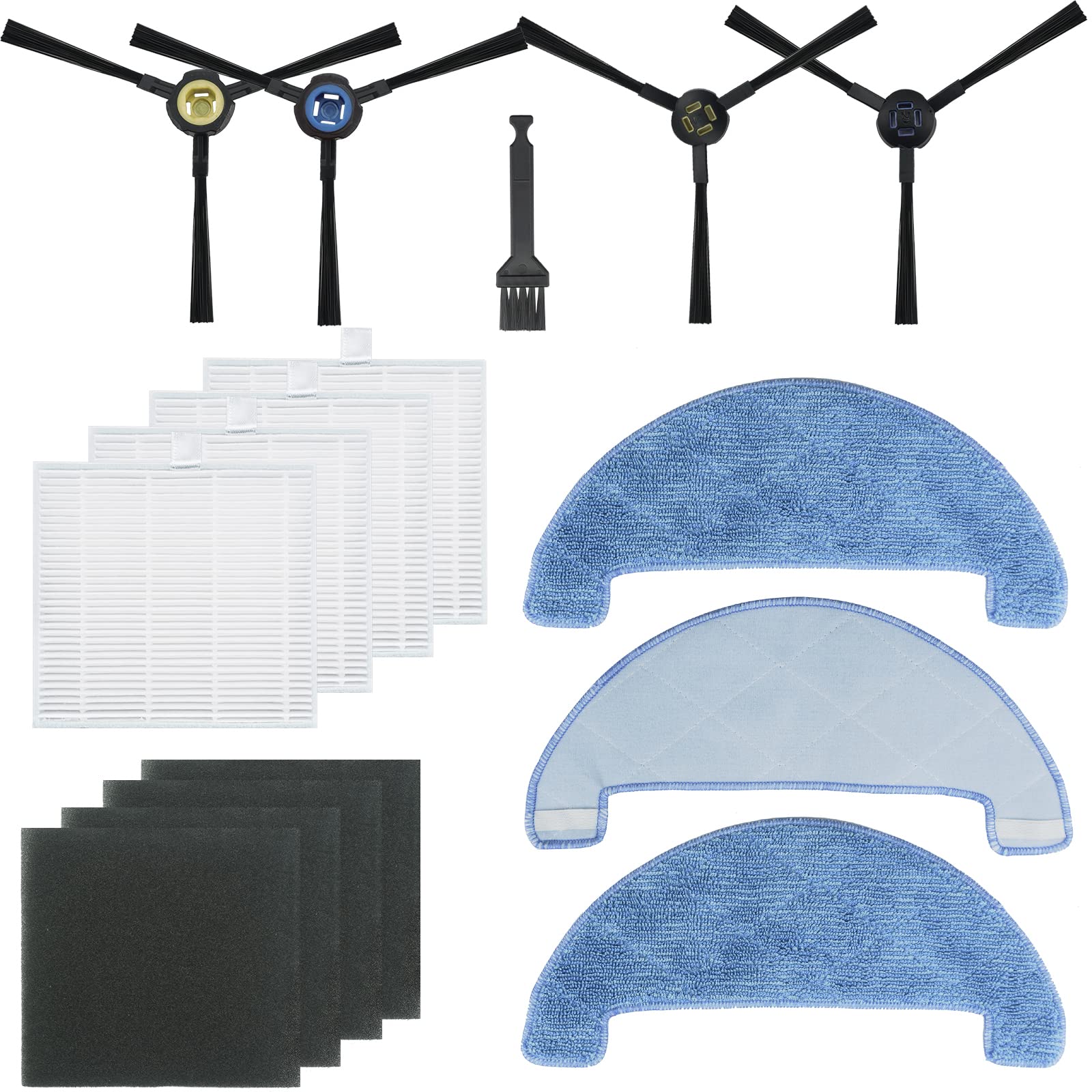 ・【対応機種】V8e / V8s / V80Max に使用できる消耗品セット。・【性能】サイドブラシは部屋の隅や壁際にあるゴミもしっかりとかき出し、吸込口中央へと導く。フィルターはホコリや花粉、ダニなどのアレルゲンも99％捕捉する、特殊な素...