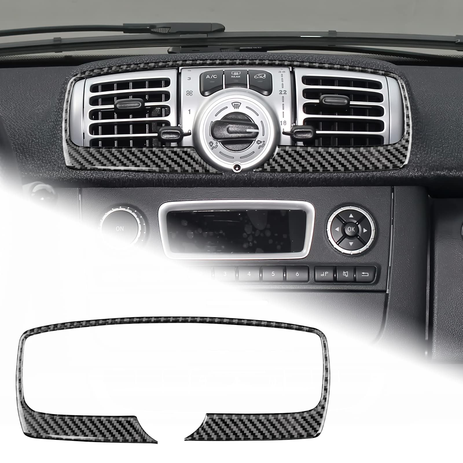 ・車種専用：ベンツ スマート フォーツー Smart Fortwo 2008-2015。右ハンドル車と左ハンドル車の両方で使用できます。・素材:製品は本物のカーボンファイバーでできており、保護を強化するために超透明コートポリウレタンが付いて...