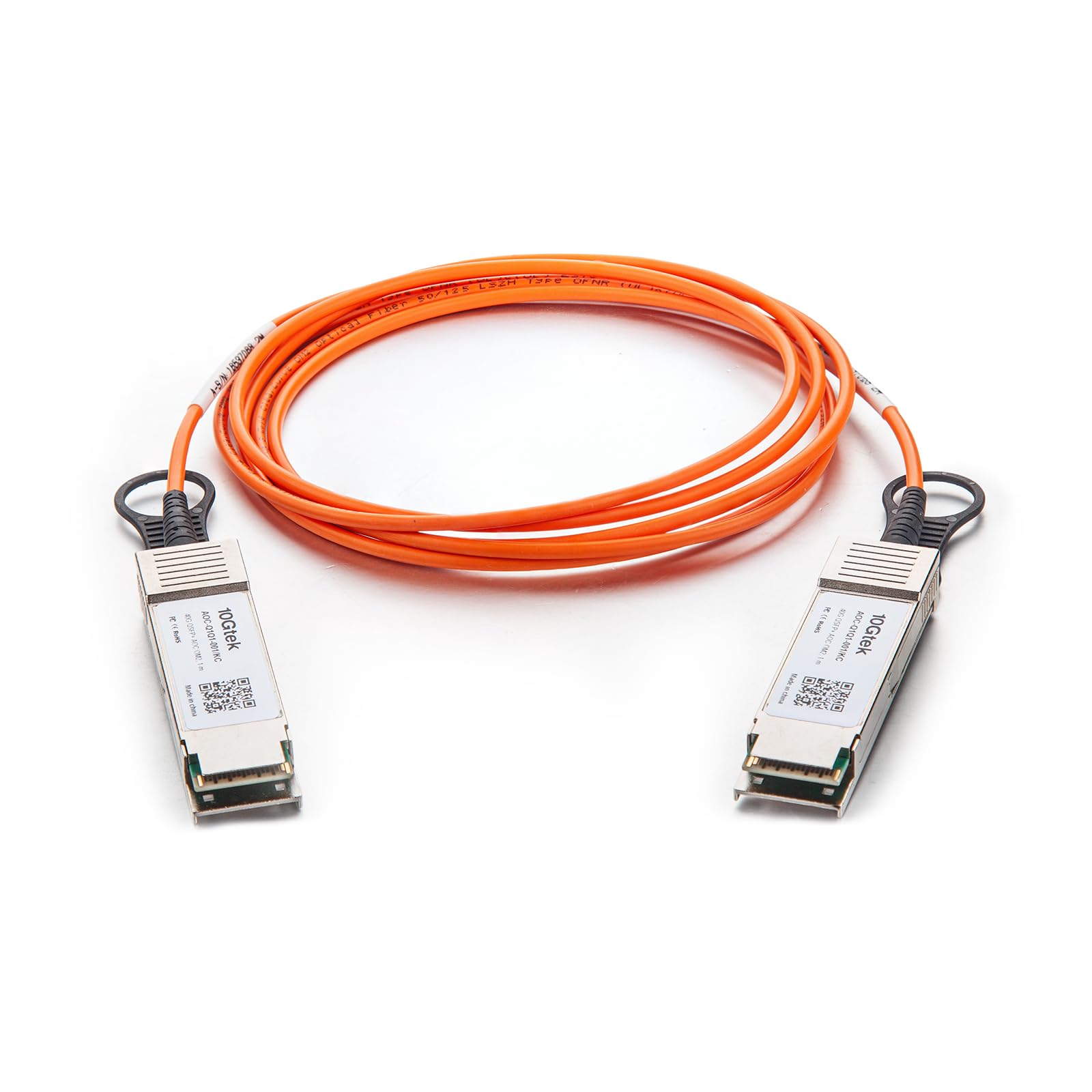 ・★【仕様】40G QSFP アクティブ光ケーブル、1メートル・★【特徴】QSFP+ AOC、40G AOC、QSFP+ から QSFP+ AOC、QSFP+ アクティブ光ケーブル・★【幅広い互換性】Cisco QSFP-H40G-AOC1...