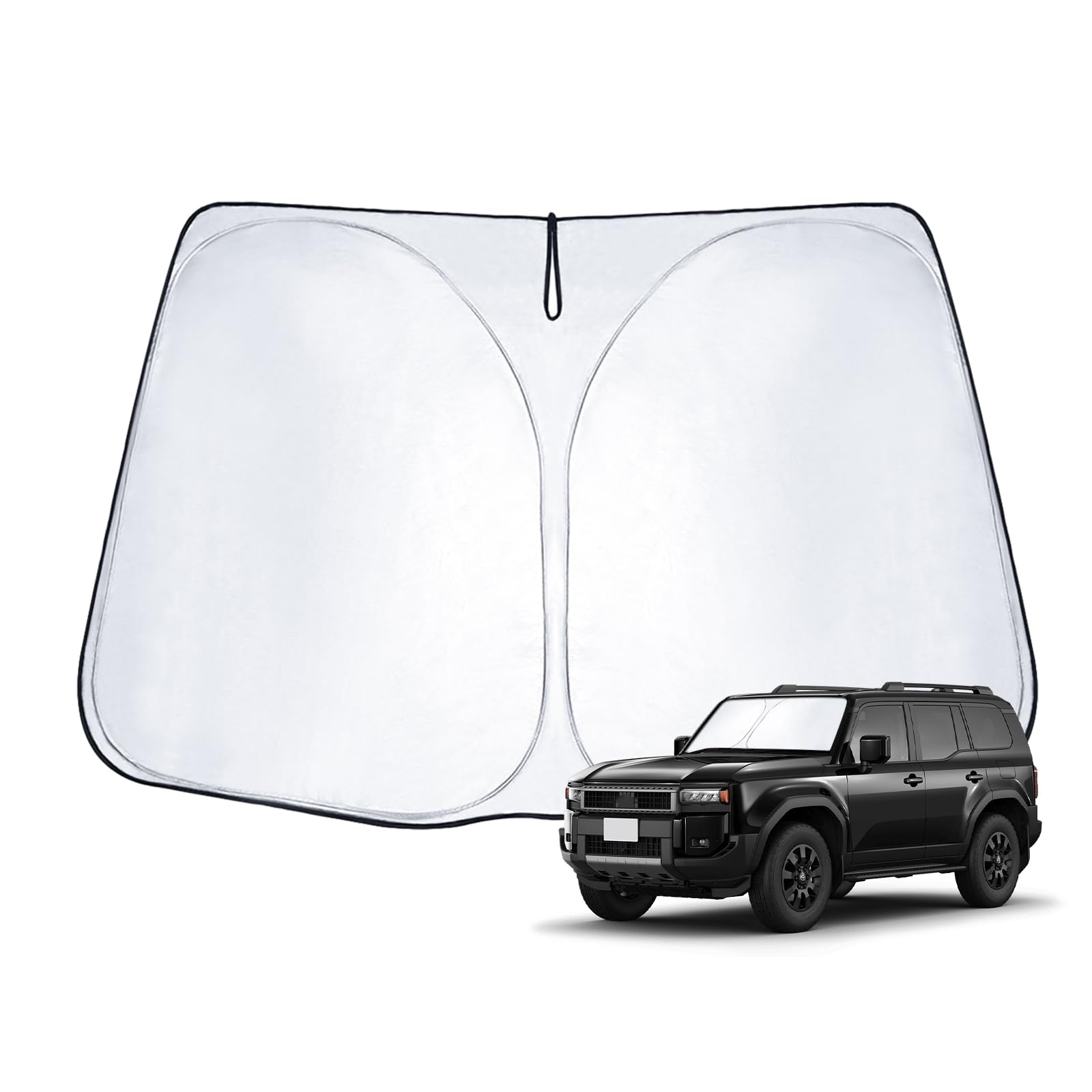 ・【専用車種】トヨタ ランドクルーザー250 ランクル250 TRJ250W/GDJ250W型（2024.4~現行）に適用されます。 ※全グレード対応 専用設計のため、汎用品と異なり、完璧にランドクルーザープラド250のフロントガラスにフィ...