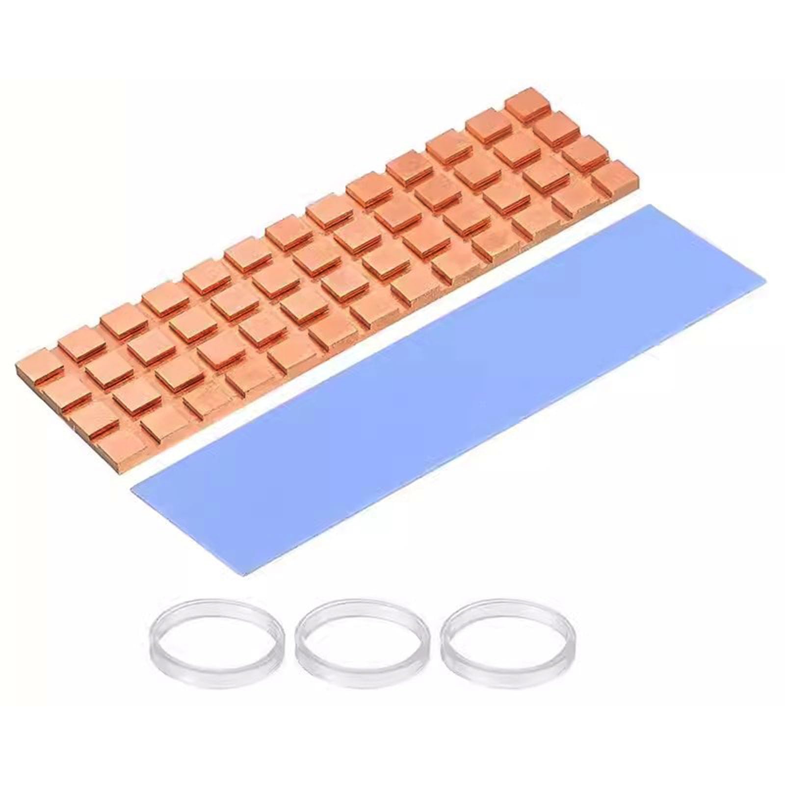 ・2280mm NVMe m.2 SSDと互換できる m.2 ヒートシンクです。SSD以外にも、PS5やニンテンドースイッチ、スマホにも取り付け可能です。・100%銅材質、厚さ1.5mmコンパクトな銅板ですが、この純銅製のM2ヒートシンクは...