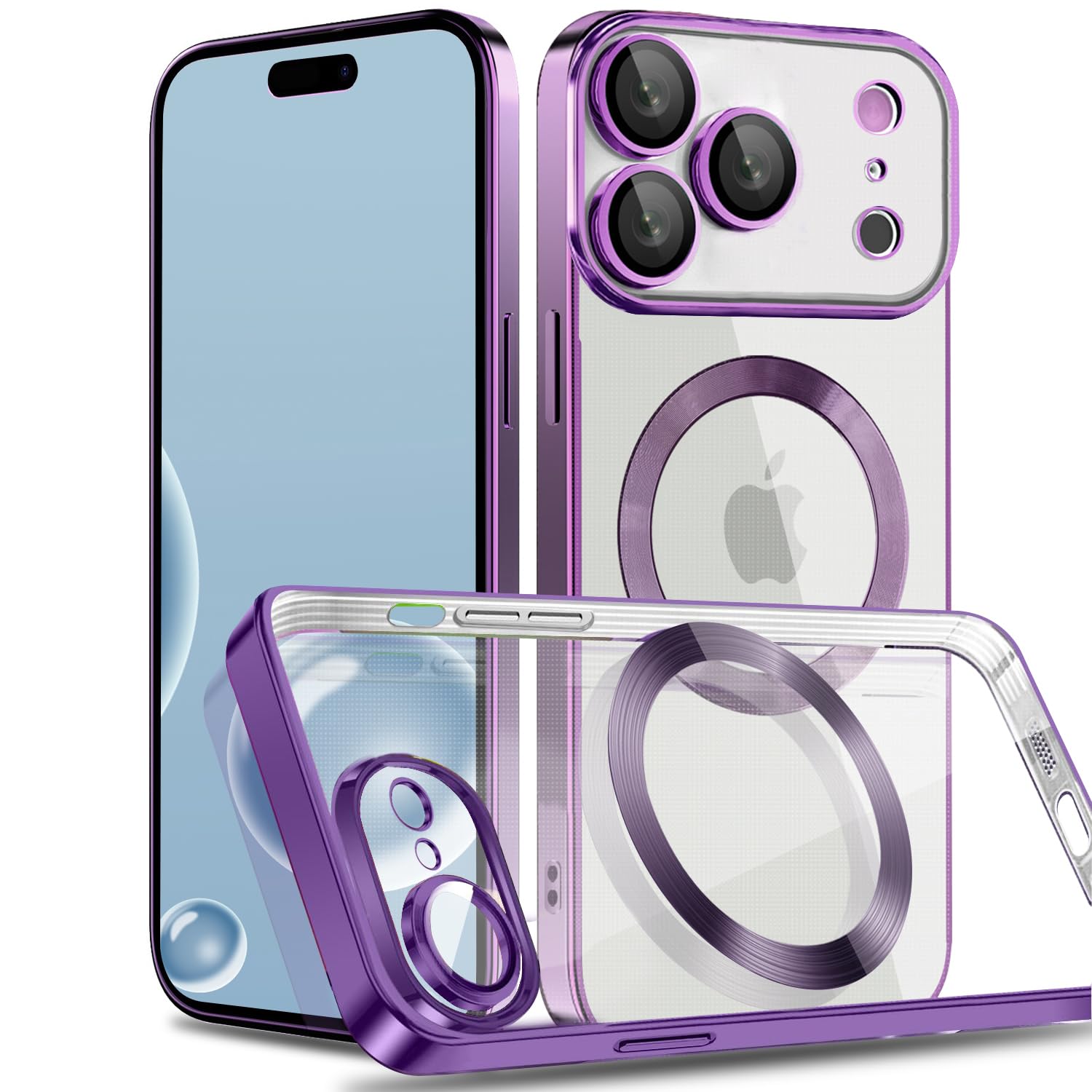 ・【対応機種】iPhone 17 Pro Max 用 6.9インチ 専用のケースです。MagSafe対応。ワイヤレス充電対応。機種を間違いないようご注意下さい。・【・軽量 ・薄型・スリム】 まるで何もつけていないような感じ・【Magsafe...