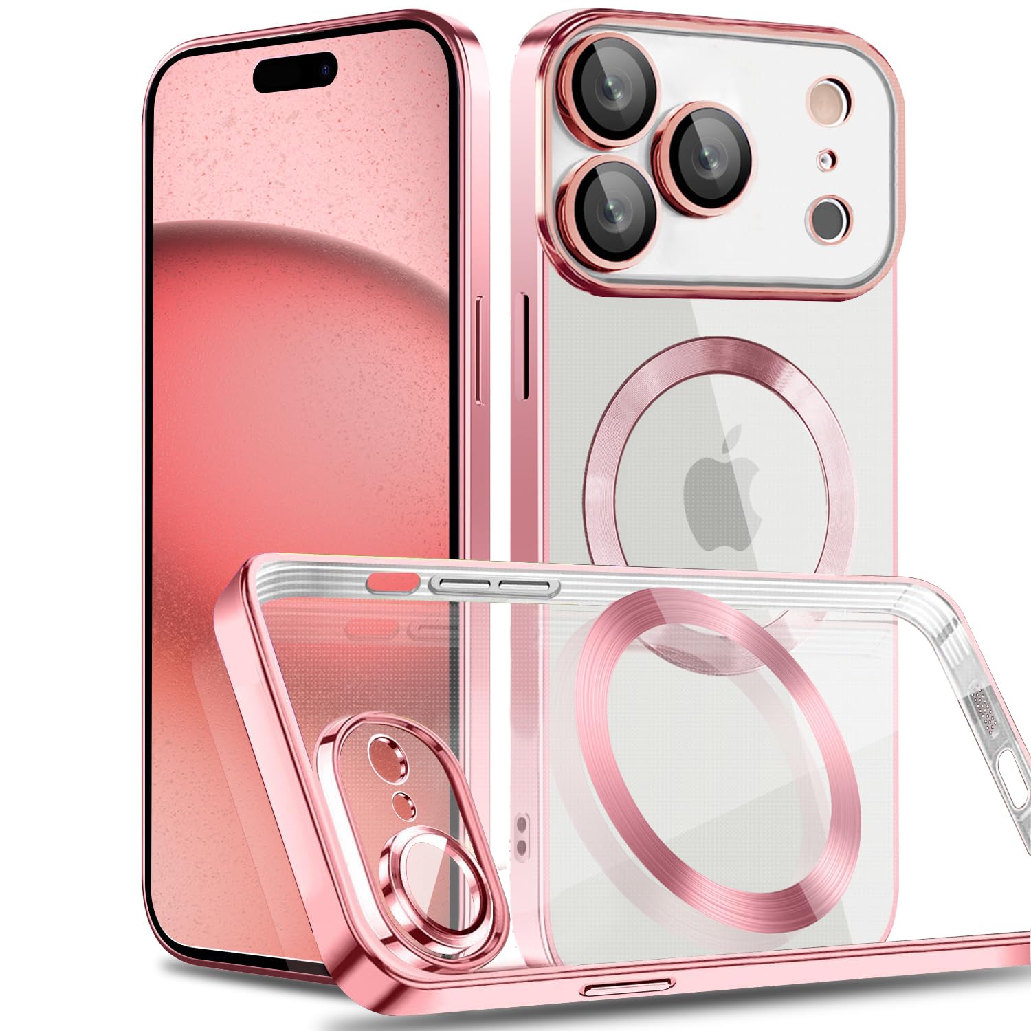 ・【対応機種】iPhone 17 Pro Max 用 6.9インチ 専用のケースです。MagSafe対応。ワイヤレス充電対応。機種を間違いないようご注意下さい。・【・軽量 ・薄型・スリム】 まるで何もつけていないような感じ・【Magsafe...