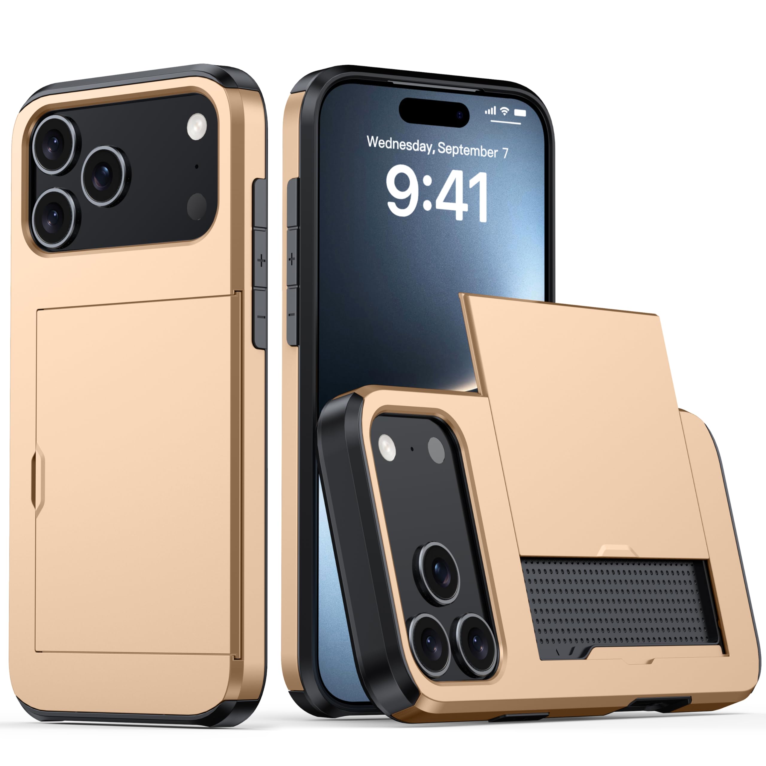 ・【対応機種】iPhone 17 Pro Max 用 6.9インチ 専用のケースです。ワイヤレス充電対応。機種を間違いないようご注意下さい。・【カード収納】交通カード、クレジットカード、ICカード、定期券、ビジネスカード、名刺などが収納でき...