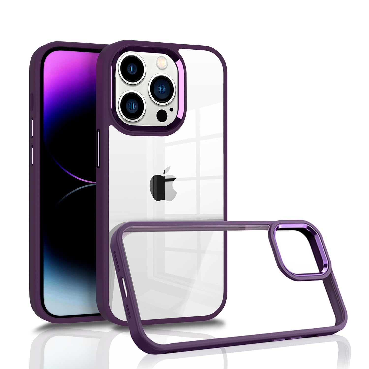 ・【対応機種】iPhone 14 Pro Max 用 6.7インチ 専用のケースです。ワイヤレス充電対応。機種を間違いないようご注意下さい。・【超高耐衝撃性】背面は非常に硬いPC素材で作られています,高い耐衝撃性を持て、携帯電話を全方位から...