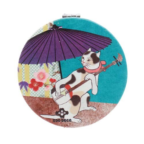 丸和貿易 洒落ねこ コンパクトミラー 丸 和傘 Φ7.1×0.9cm 4008788-01 サイズ:Φ7.1×0.9cm 素材:ポリウレタン・合金 生産国:中国 商品紹介 サイズ:Φ7.1×0.9cm 素材:ポリウレタン ■合金 生産国:中...