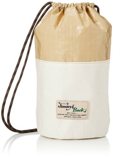 (Jimmys Back) ポーチ CookerPouch O.WHT タテ28cmxヨコ14cmxマチ14cm 重量:70g ショルダー全長:124cm 説明 アルミ食器等を入れる用の巾着ポーチ。 異素材コンビで楽しく使えます。 Toil...