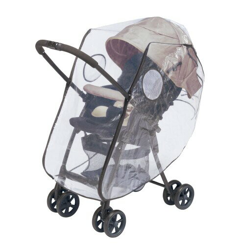 カンプトン フロントオープン ベビーカー用レインカバー スタンダード プラス 両対面 汎用型 収納バッグ付き [製造国] 中華人民共和国 前面が全開して乗り降りが楽。収納ポーチ付き [本体サイズ] 幅46cm×高さ73cm×奥行86cm パ...