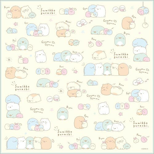 サンエックス すみっコぐらしランチナフキン CH44103 サイズ:430×430mm 綿100% 抗菌加工 かわいいランチナフキンが勢揃いしました!楽しくおいしいランチタイムをキャラたちと過ごそう☆ 商品コード13080440448商品名...