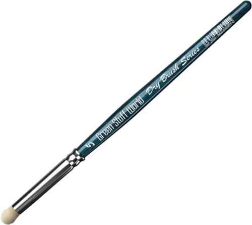 グリーンスタッフワールド ブルーシリーズ ドライブラシ用ぼかし筆 サイズ5 塗装用ツール GSWD-2954 塗装用ツール ドライブラシ専用にGSWが製作したブルーシリーズのドライブラシ用ぼかし筆 筆先の原毛には腰のある特殊な繊維を使用 フ...