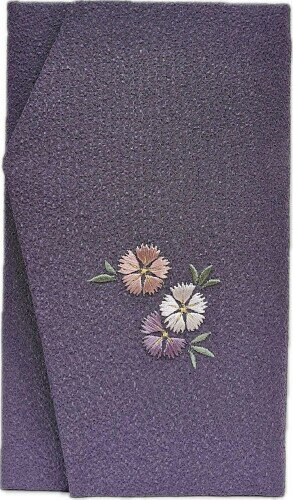 大興産業 ちりめん刺繍入り 金封ふくさ 撫子/ムラサキ 675-1 本体サイズ : 約12×20cm 本体重量 : 約30g 素材 : 表地・ポリエステル100% 商品コード13080582048商品名大興産業 ちりめん刺繍入り 金封ふくさ...