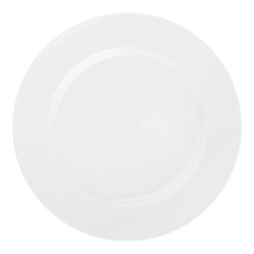 YAMATSU STANDARD (Basic リム玉26cmディナー皿) 大皿 メイン 食洗機 電子レンジ ホテル レストラン 日本製 丈夫 磁器 業務用OK 3202 製造元:山津製陶株式会社 多くのホテルやレストランでも使用されている...