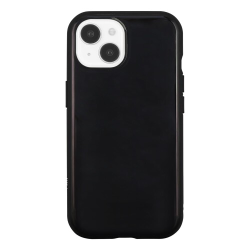 グルマンディーズ IIIIfit(イーフィット) iPhone15 / 14 / 13 対応 ケース ブラック IFT-150BK 裏面を覆うiPhone15,iPhone14,iPhone13兼用プロテクトジャケットです。 PC+TPU一...