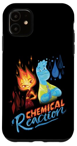 Disney and Pixar’s Elemental Chemical Reaction Ember & Wade スマホケース iPhone 11 用 Official PIXAR Merchandise Disney Pixar E...