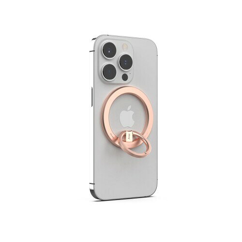 AAUXX iRing M2 スマホリング MagSafe対応 ネオジム磁石 ワイヤレス充電 ホールドリング マグセーフ アイリング Mag UMS-IR17MG (ローズゴールド) iRing M2(アイリング エムツー)は、マグセーフに...