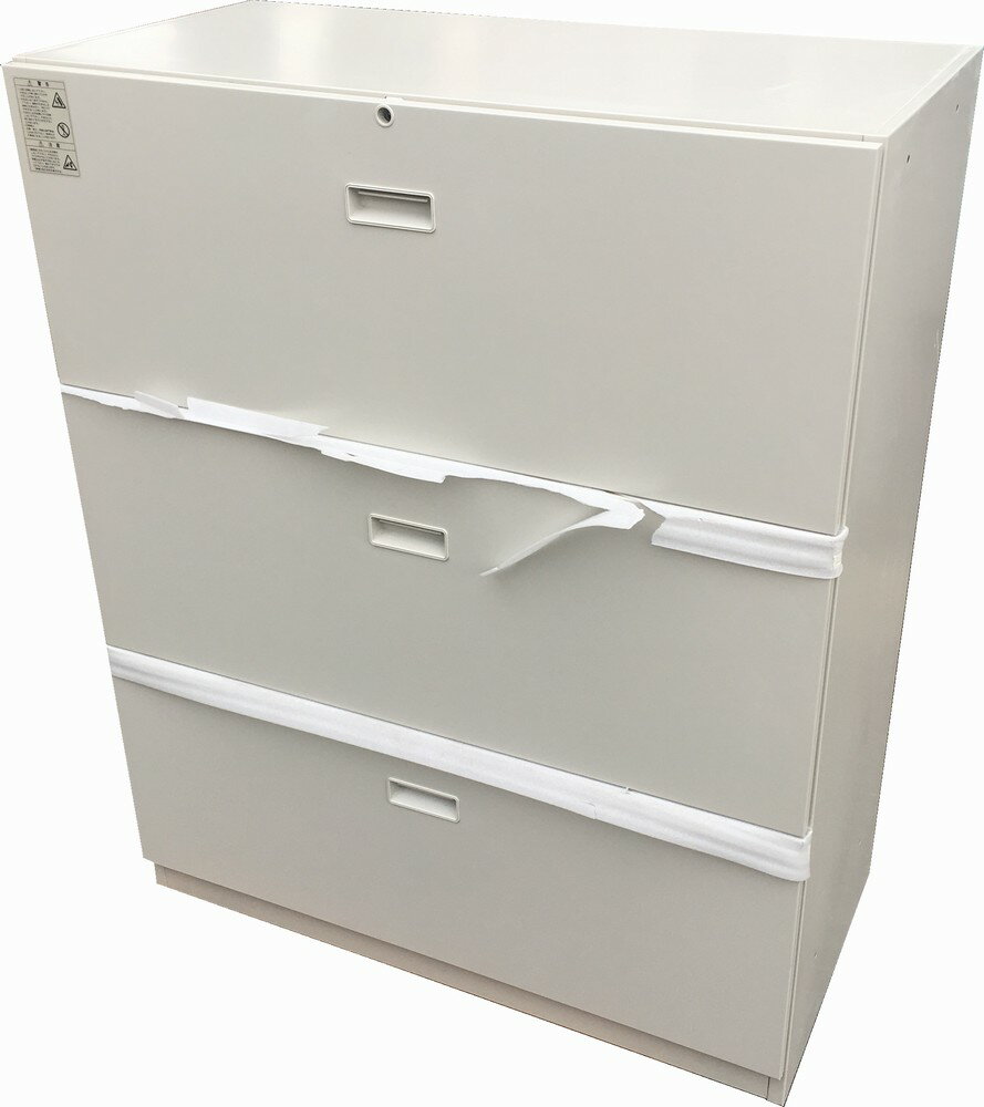 ＊申し訳ございませんが、北海道や沖縄などの離島は別途送料が必要です。ご了承下さい。アウトレット　 ラテラル3段キャビネット　 ネオグレー色　 FA−G11B（ジョインテックス） アウトレット販売価格 35，000円（消費税別） 送料無料　＊...